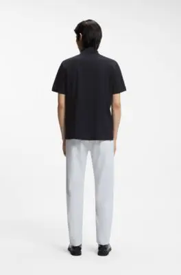 BOSS Cotton-piqué Polo Shirt With Double B Monogram