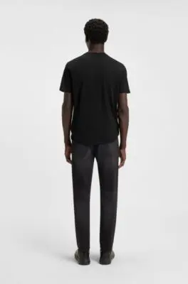 Hugo Logo-print T-shirt In Cotton Jersey