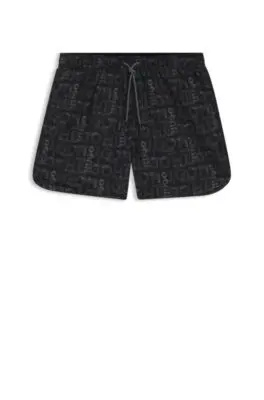 Hugo Swim Shorts With Print