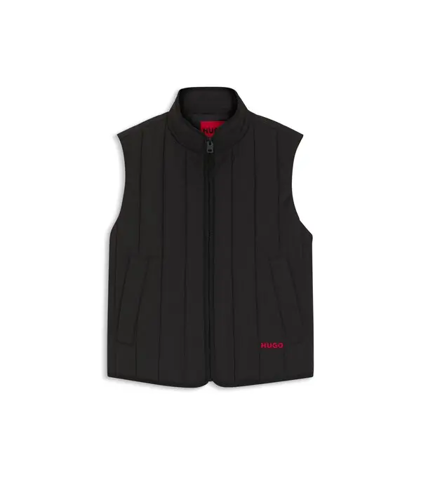 Hugo Lightweight Gilet With Vertical Quilting
