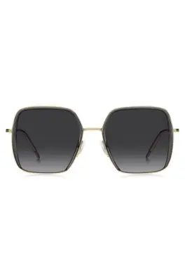 BOSS Sunglasses With Gold-tone Metal