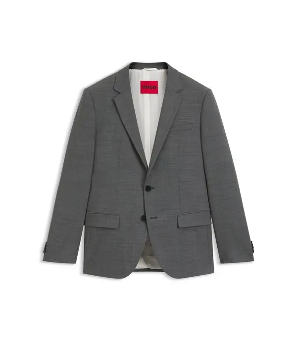 Hugo Slim-fit Sharkskin Jacket
