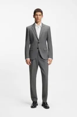 Hugo Slim-fit Sharkskin Jacket