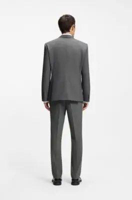 Hugo Slim-fit Sharkskin Jacket