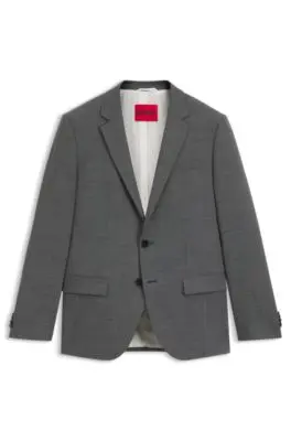 Hugo Slim-fit Sharkskin Jacket