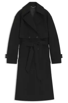 BOSS Belted Trench Coat