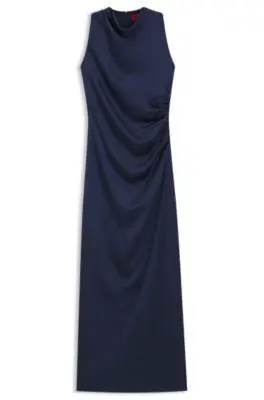 Hugo Gathered-detail Maxi Dress
