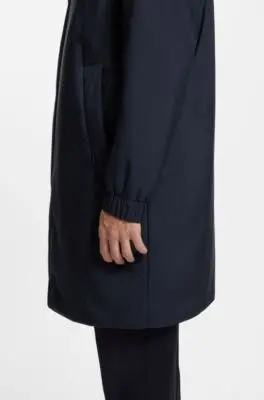 BOSS Padded Coat With Hood