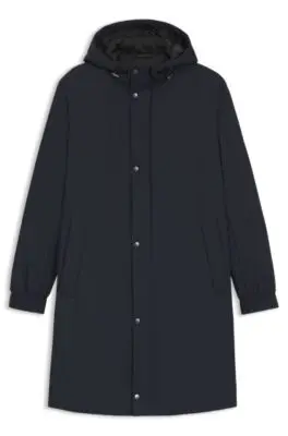 BOSS Padded Coat With Hood