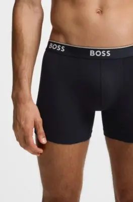 BOSS 3-pack Boxer Briefs - Light Blue