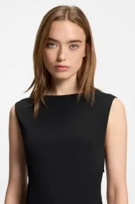 Hugo Buckle-detail Wrap Dress
