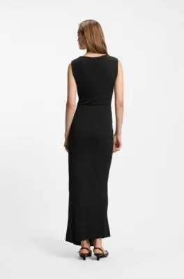 Hugo Buckle-detail Wrap Dress