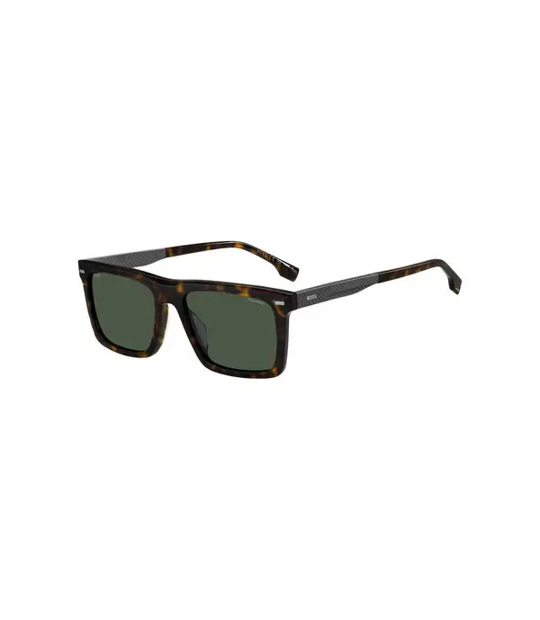 BOSS Acetate Sunglasses With Carbon-fiber Temples