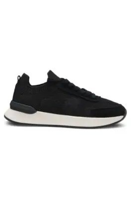 BOSS Sock Trainers With Monogram
