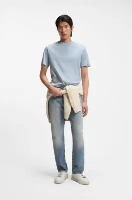 BOSS Crewneck T-shirt In Mercerized Supima Cotton
