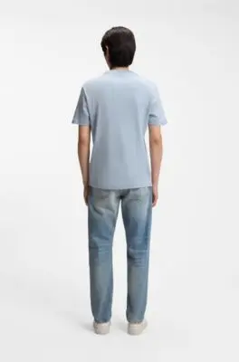 BOSS Crewneck T-shirt In Mercerized Supima Cotton