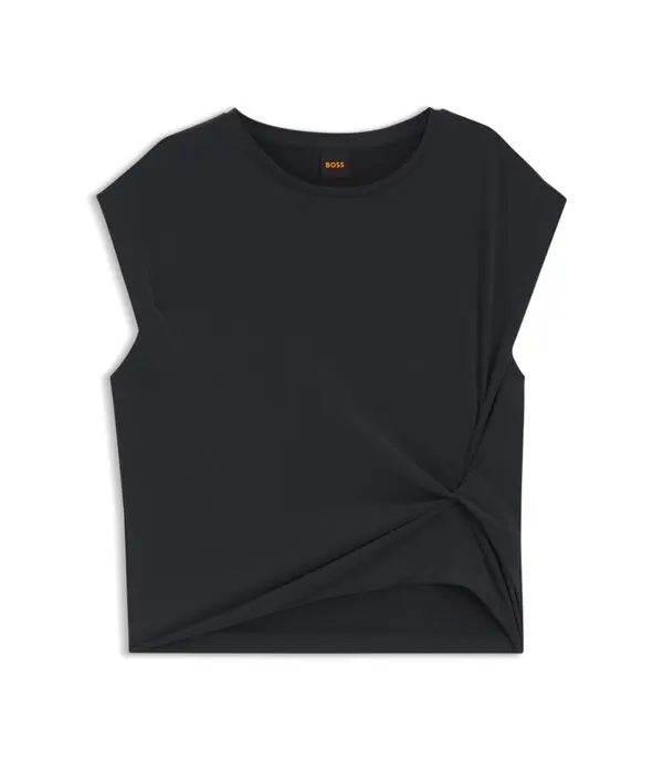 BOSS Jersey T-shirt With Twist Detail
