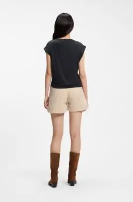 BOSS Jersey T-shirt With Twist Detail