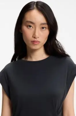 BOSS Jersey T-shirt With Twist Detail