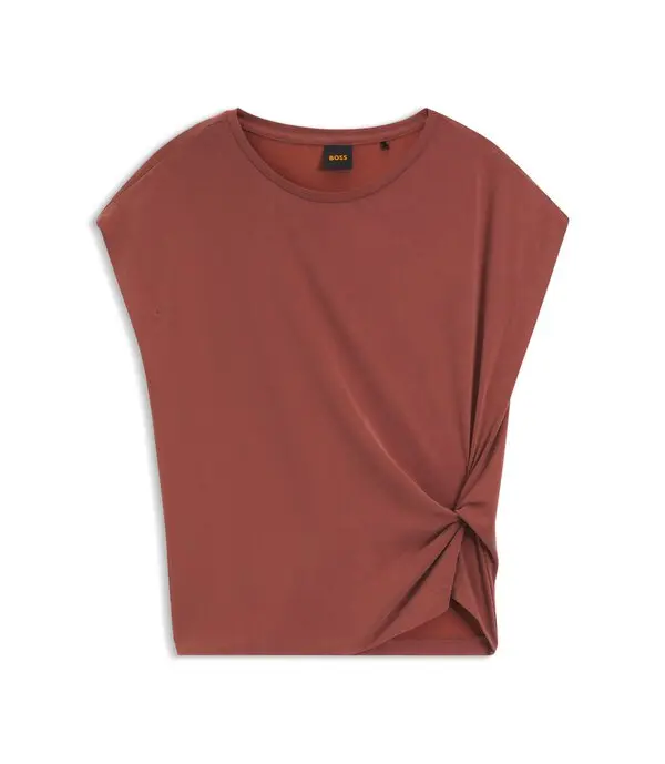 BOSS T-shirt With Twist Detail
