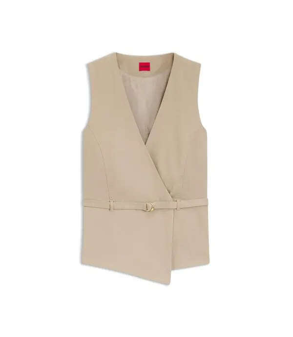 Hugo Regular-fit Vest With Belt