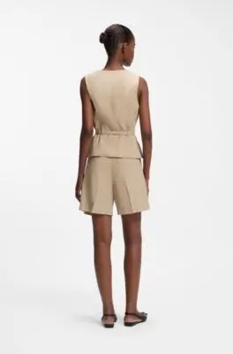 Hugo Regular-fit Vest With Belt