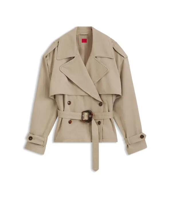Hugo Short Trench Jacket