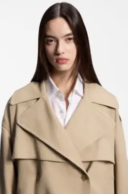 Hugo Short Trench Jacket
