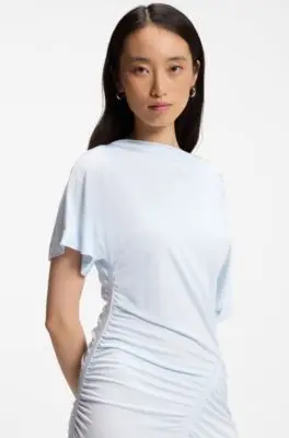 BOSS Slim-fit Gathered Dress