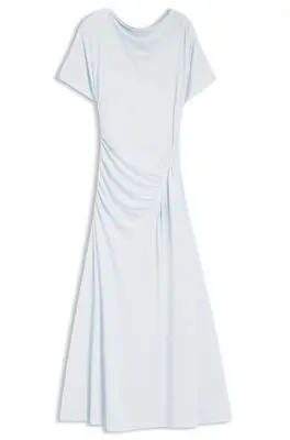 BOSS Slim-fit Gathered Dress