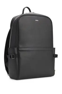 BOSS Backpack With Silver-tone Logo