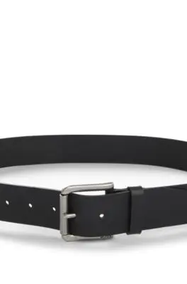 BOSS Leather Belt With Roller Buckle