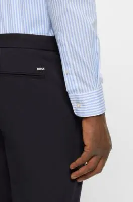 BOSS Slim-fit Stretch Trousers