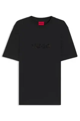 Hugo Tortoise-logo T-shirt In Cotton Jersey
