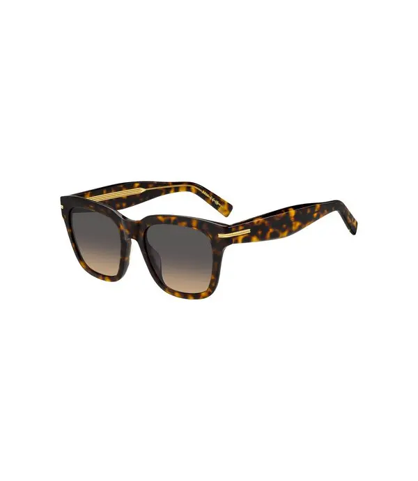 BOSS Havana Acetate Sunglasses With Gold-tone Detail - Assorted Pre Pack