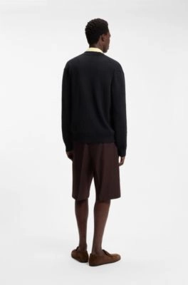 BOSS By Beckham Cardigan In A Cotton Blend