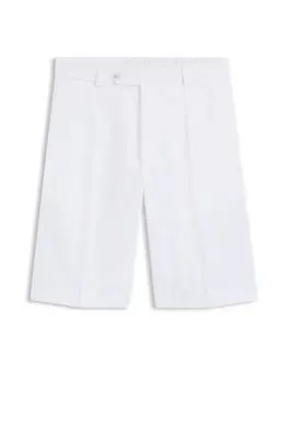 BOSS By Beckham Cotton Shorts - White