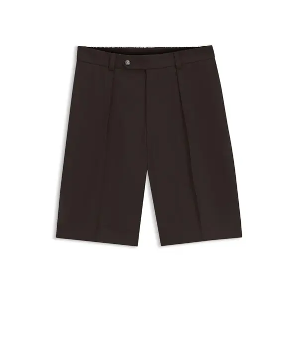 BOSS By Beckham Cotton Shorts - Brown