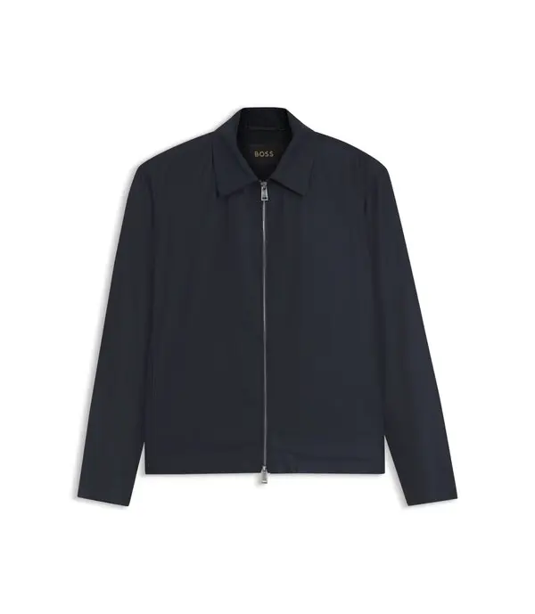 BOSS Water-repellent Jacket - Dark Blue
