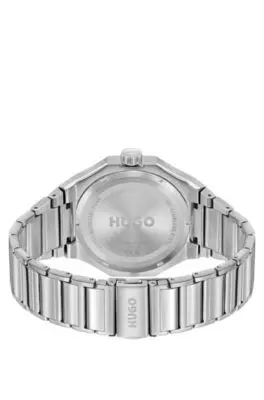 Hugo Grail Sport Silver-tone Bracelet Watch