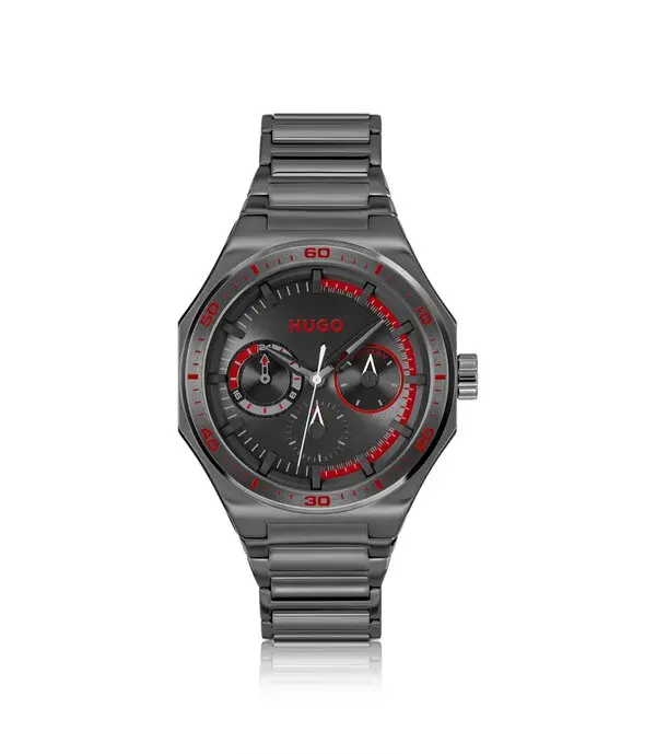 Hugo Grail Sport Black-plated Watch - Assorted Pre Pack