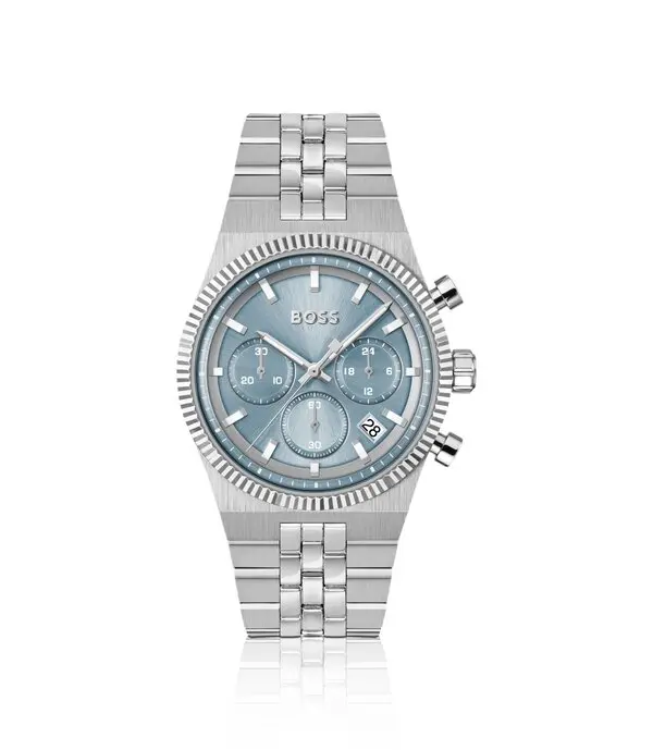 BOSS Chronograph Watch With Fluted Bezel - Assorted Pre Pack