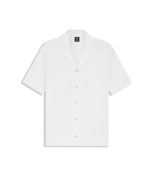 BOSS Selected Shohei Ohtani Shirt In Structured Cotton