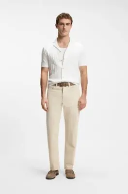 BOSS Selected Shohei Ohtani Shirt In Structured Cotton