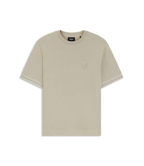 BOSS Selected Shohei Ohtani T-shirt In Cotton - Light Beige