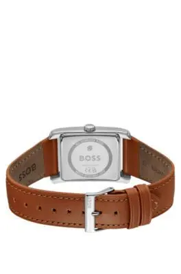 BOSS Silver-tone Watch With Textured Skeleton Dial - Assorted Pre Pack