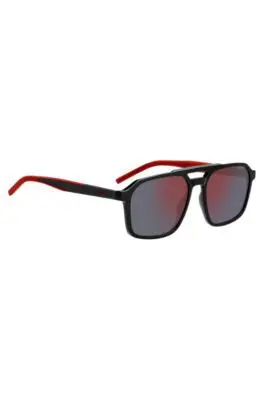 Hugo Double-bridge Sunglasses With Adjustable End Tips - Assorted Pre Pack