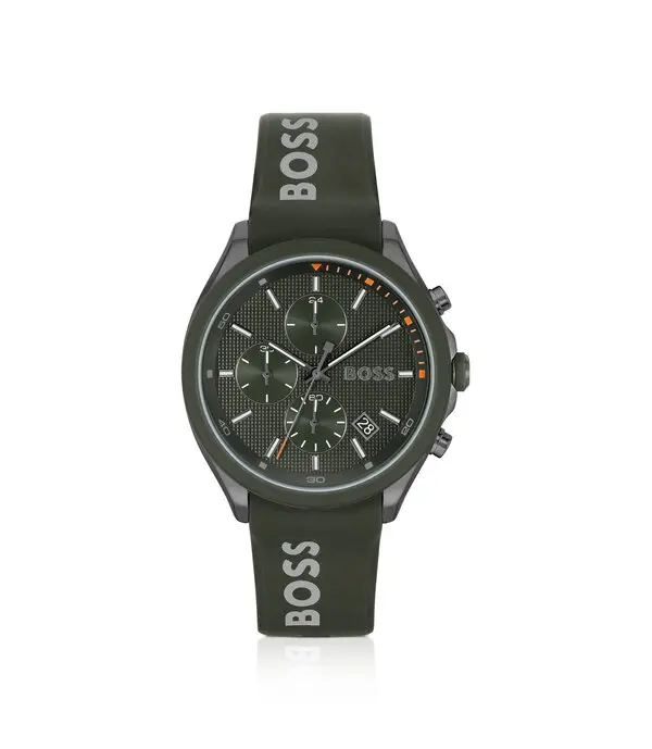 BOSS Chronograph Watch With Branded Silicone Strap - Assorted Pre Pack