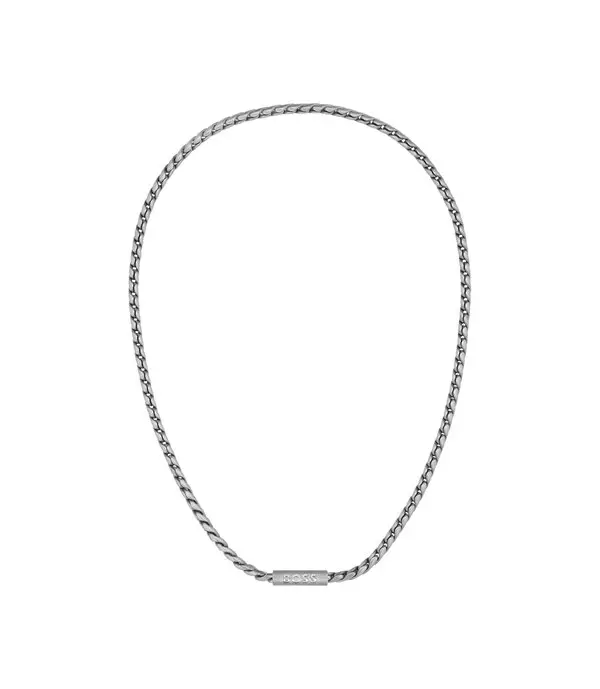 BOSS Silver-tone Braided Chain Necklace - Assorted Pre Pack