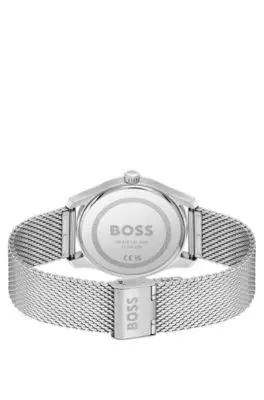 BOSS Principle Mesh-bracelet Watch With Patterned Dial - Assorted Pre Pack